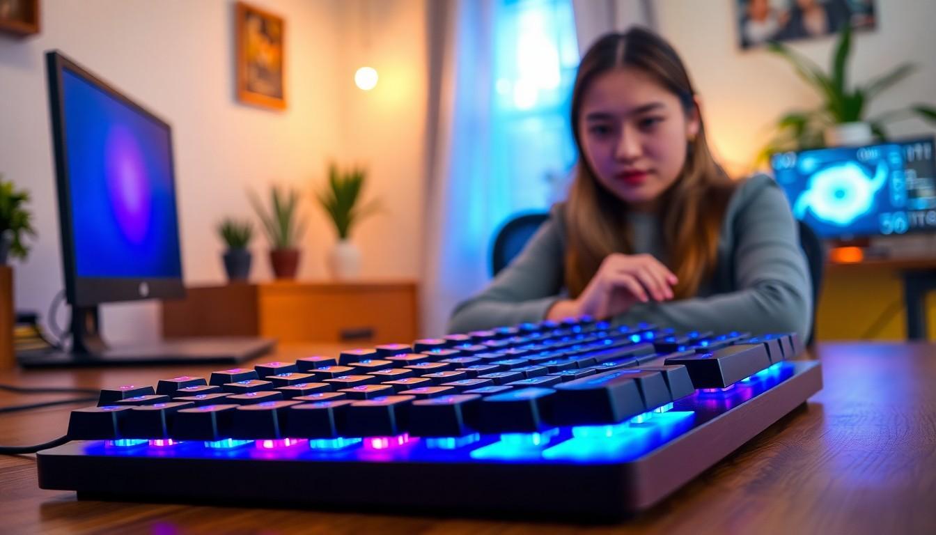 Overview of Blue Switch Keyboards